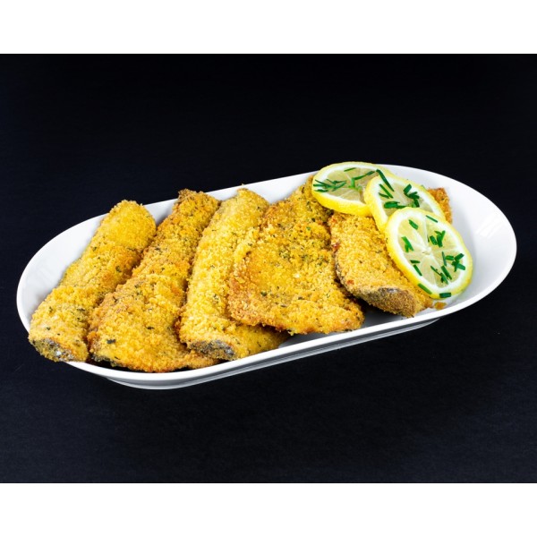 File de păstrăv în crustă de ierburi